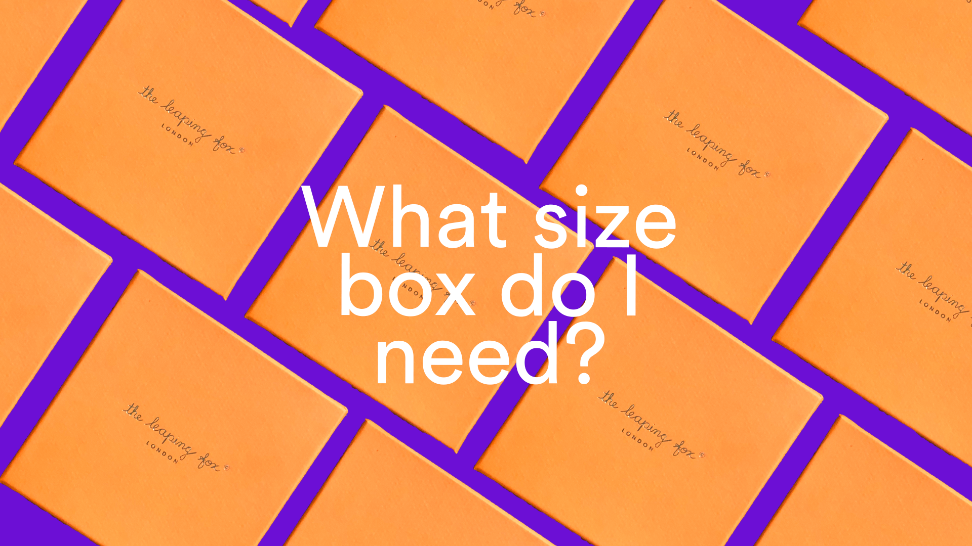 What Size Box Do I Need Packaging Works